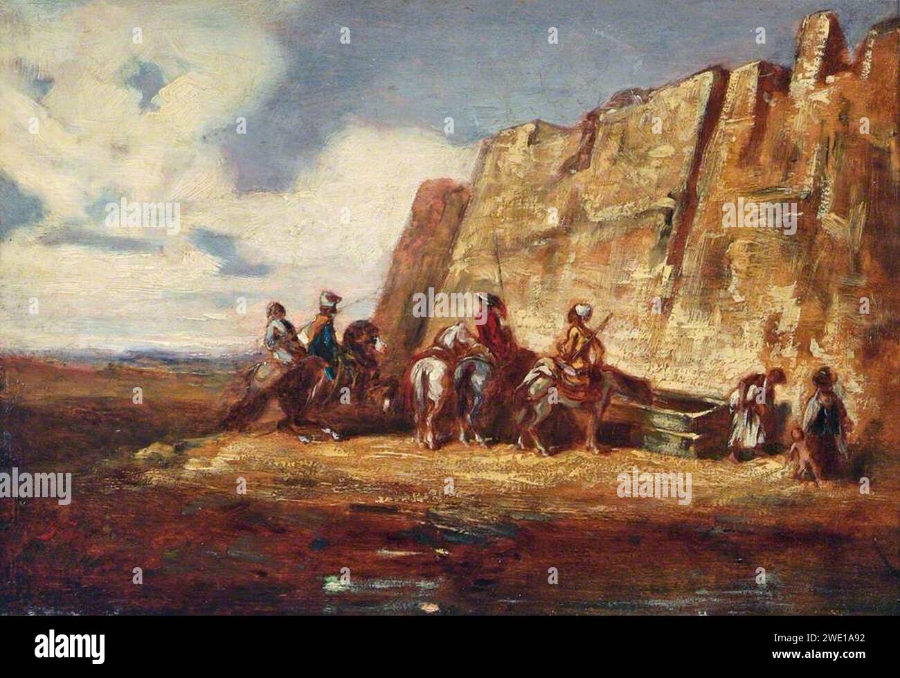 Alexandre gabriel decamps 1803 1860 hi-res stock photography and images ...