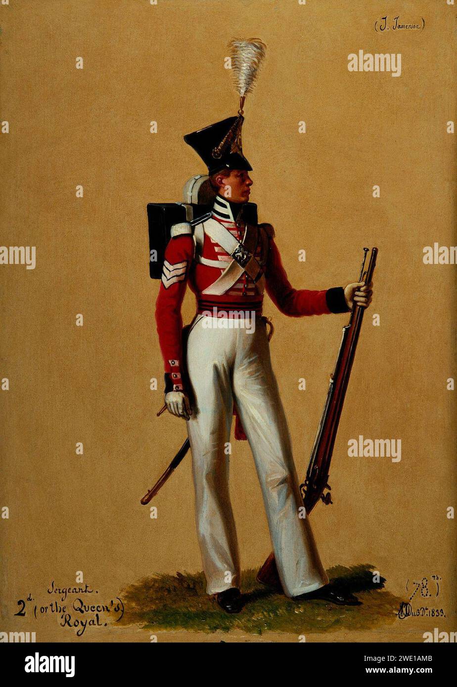 Alexandre-Jean Dubois Drahonet (1791-1834) - Sergeant Alexander Jameson ...