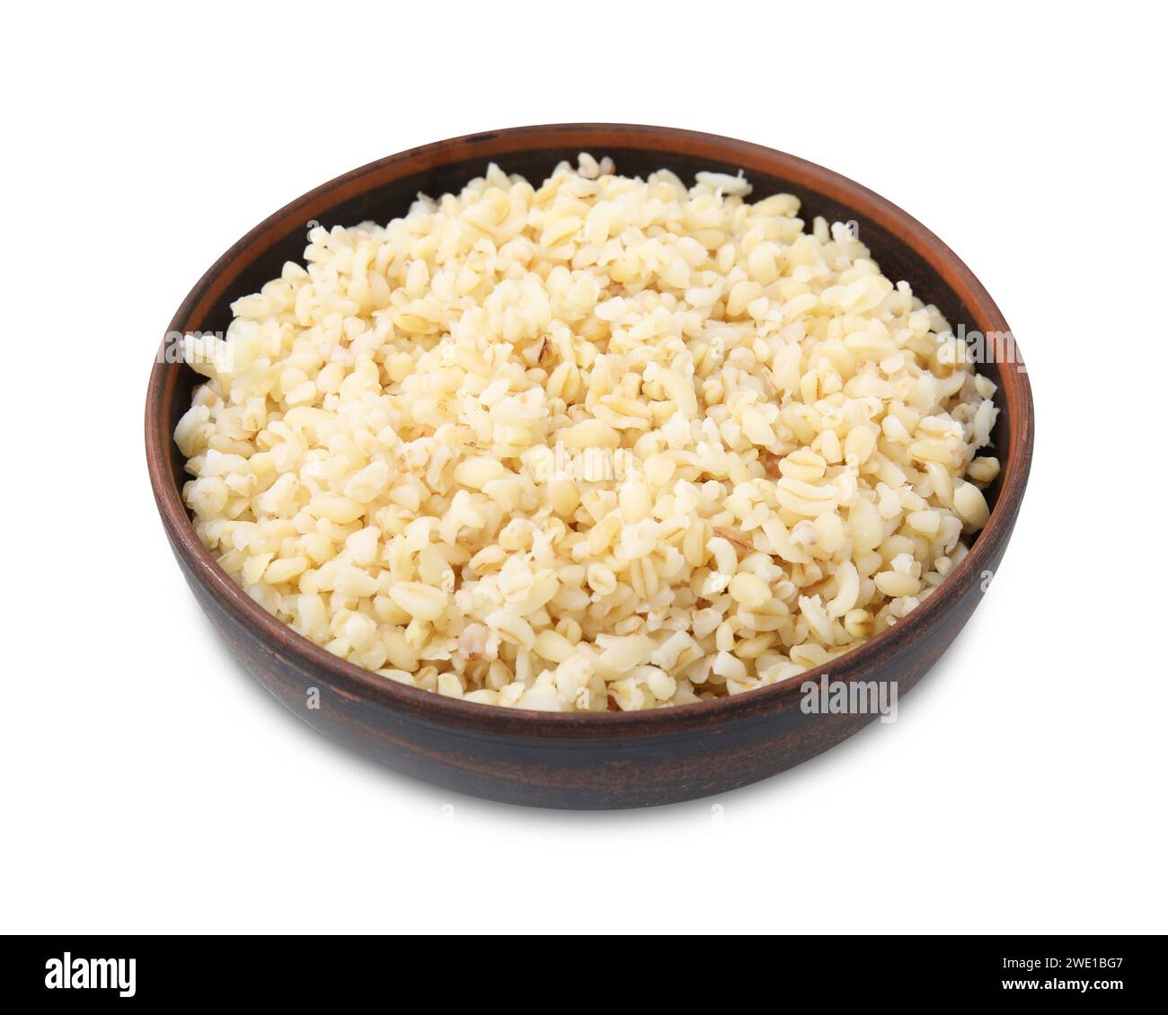 Cooked bulgur in bowl hi-res stock photography and images - Alamy