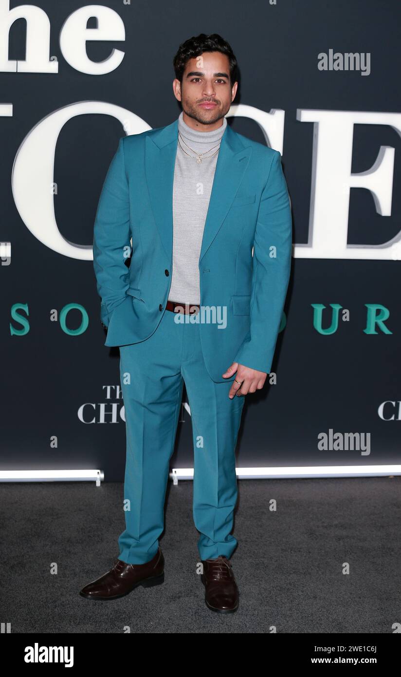 London, UK. 22nd Jan, 2024. Paras Patel attends the Global Premiere of ...