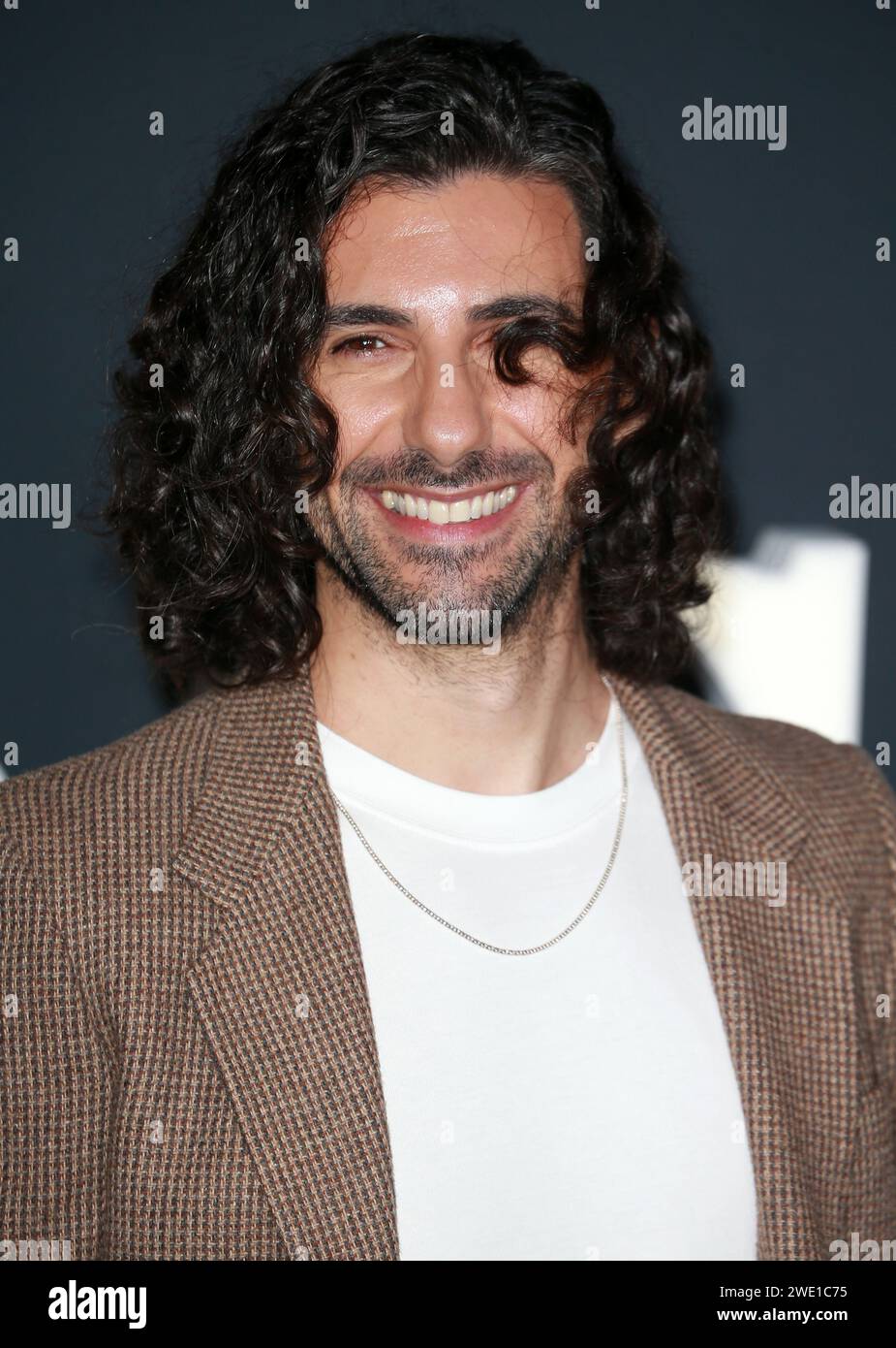 London, UK. 22nd Jan, 2024. Noah James attends the Global Premiere of ...