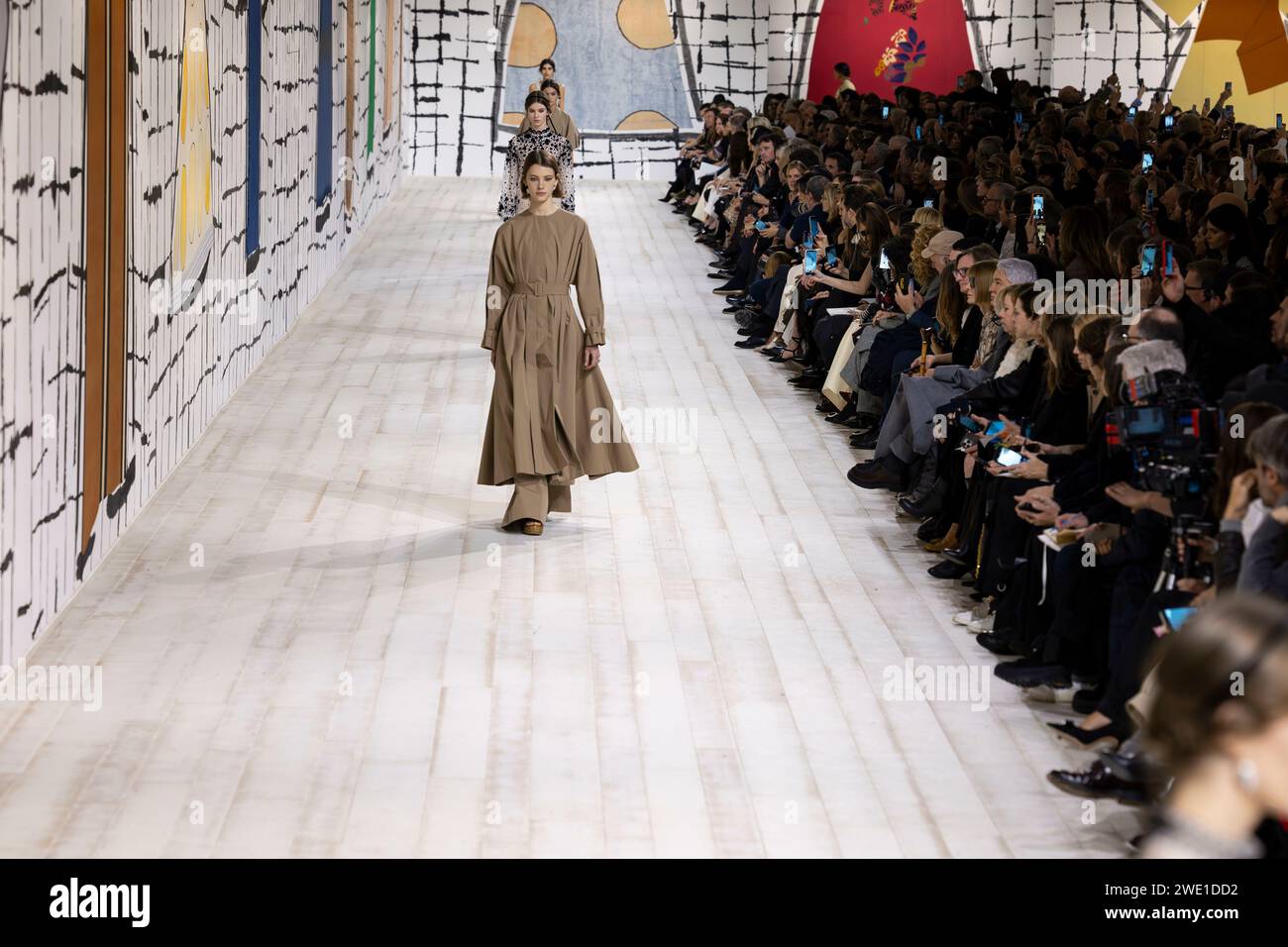 Paris, France. 22nd Jan, 2024. CHRISTIAN DIOR Haute Couture Spring ...