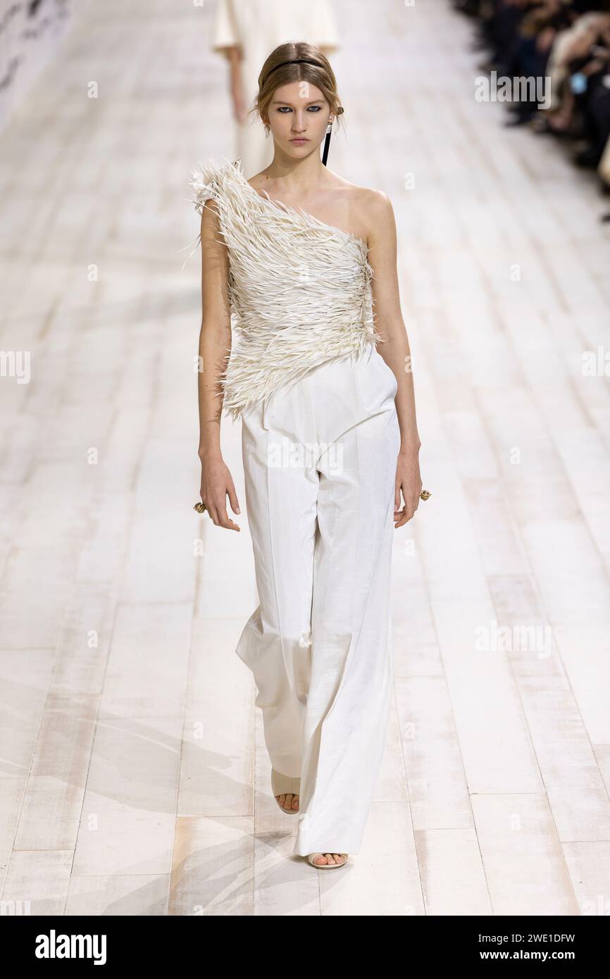 Paris, France. 22nd Jan, 2024. CHRISTIAN DIOR Haute Couture Spring ...