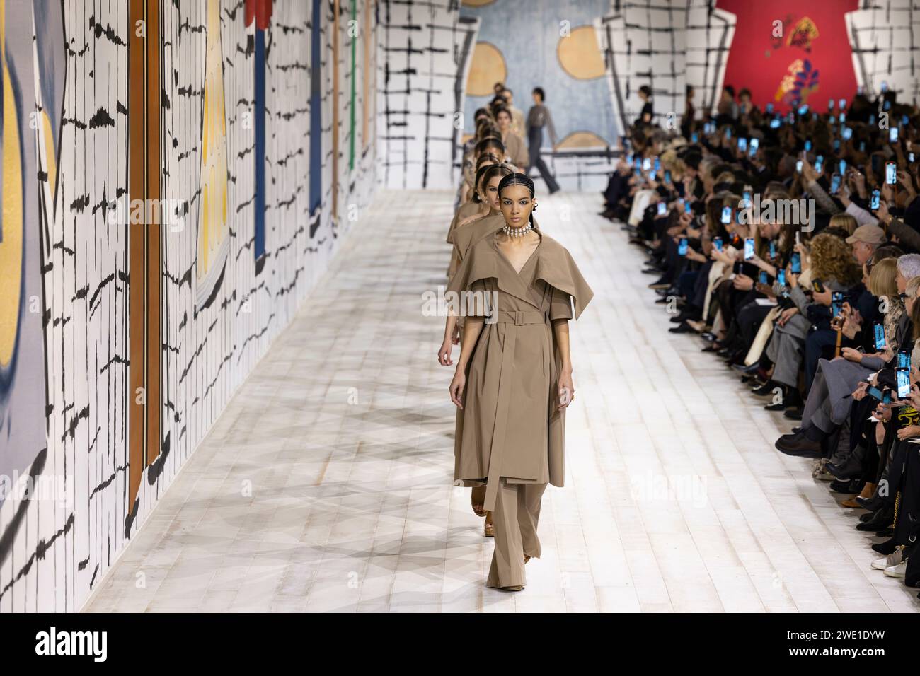 Paris, France. 22nd Jan, 2024. CHRISTIAN DIOR Haute Couture Spring ...