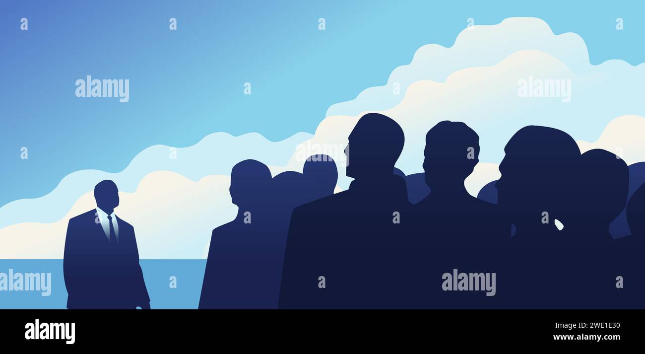 Martin Luther King Jr. Day protesters group silhouettes MLK banner ...