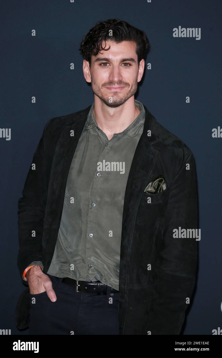 London, UK. 22nd Jan, 2024. George Harrison Xanthis attends the Global ...