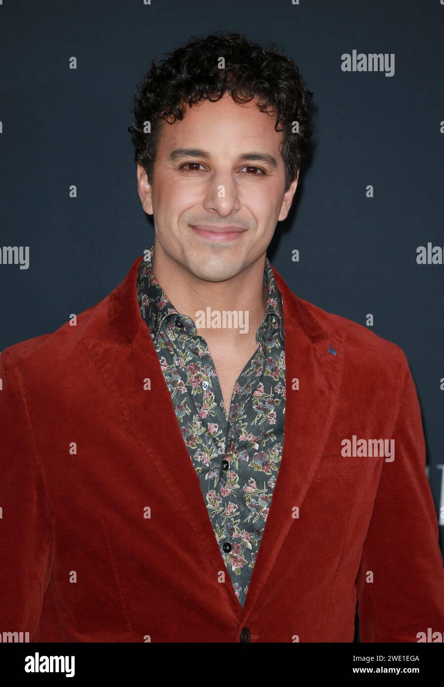 London, UK. 22nd Jan, 2024. Alaa Safi attends the Global Premiere of ...