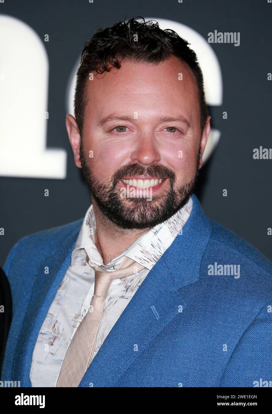 London, UK. 22nd Jan, 2024. Tyler Thompson attends the Global Premiere ...