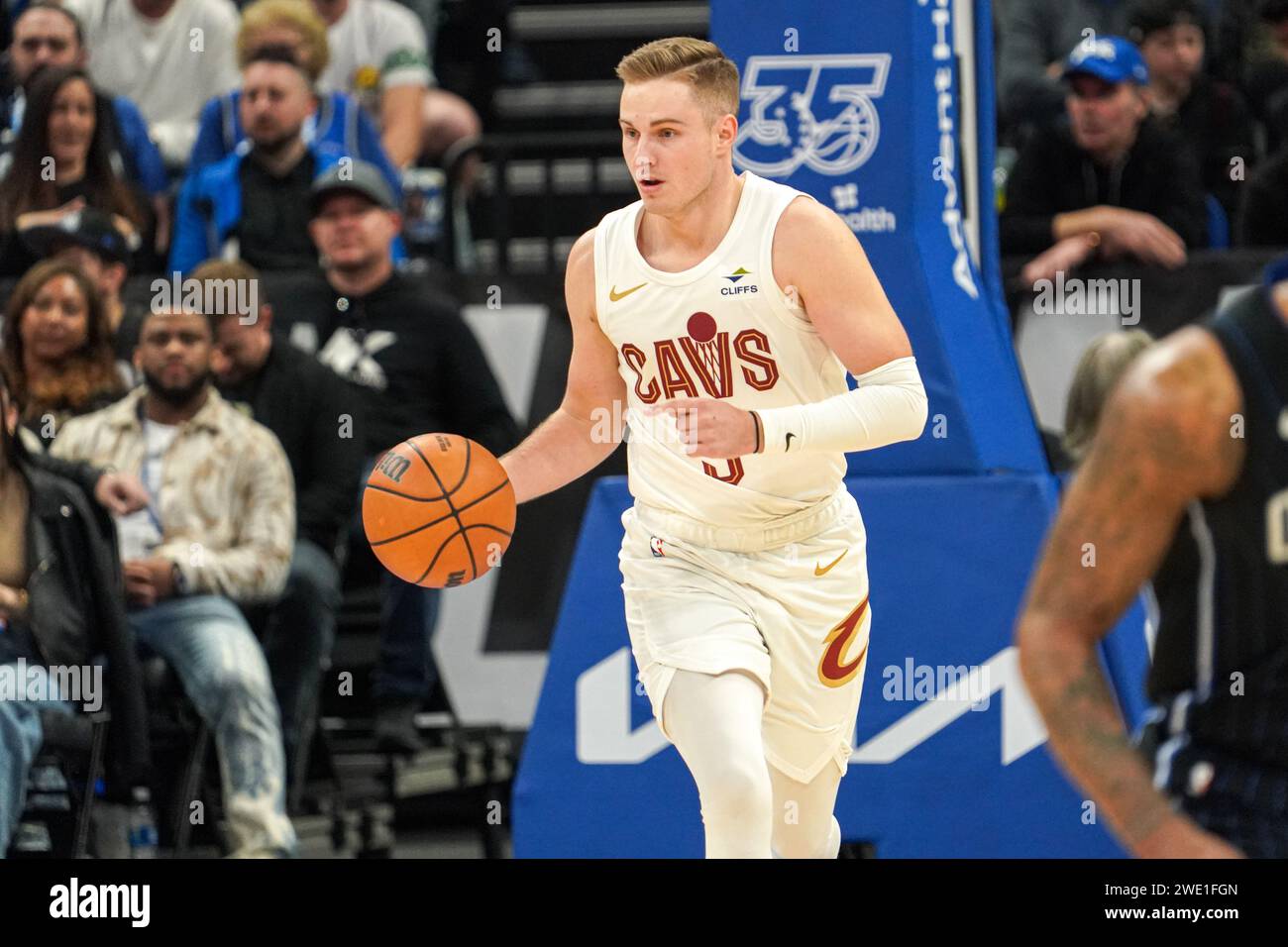 Orlando, Florida, USA, January 22, 2024, Cleveland Cavaliers guard Sam ...