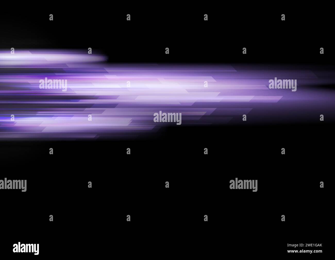 Glowing tech violet stripes on black background. Vector design Stock ...
