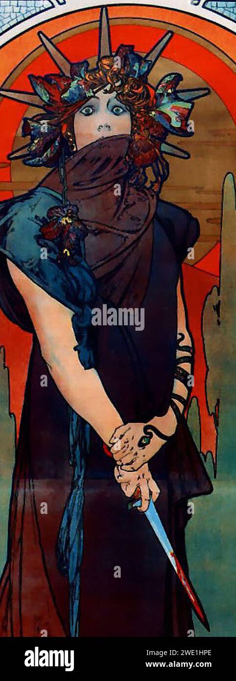 Alfons mucha medea hi-res stock photography and images - Alamy