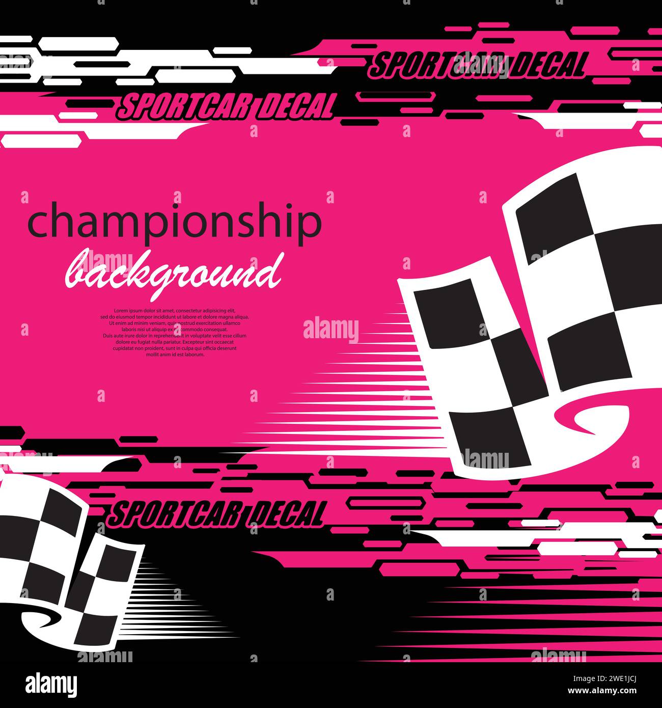 Pink finish Stock Vector Images - Alamy