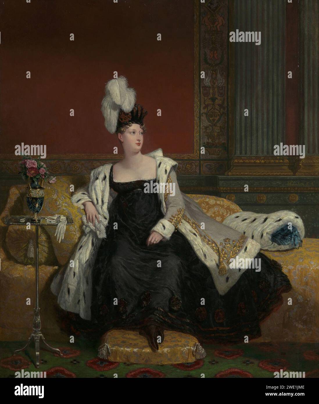 Alfred Edward Chalon (1780-1860) - Princess Charlotte of Wales (1796 ...