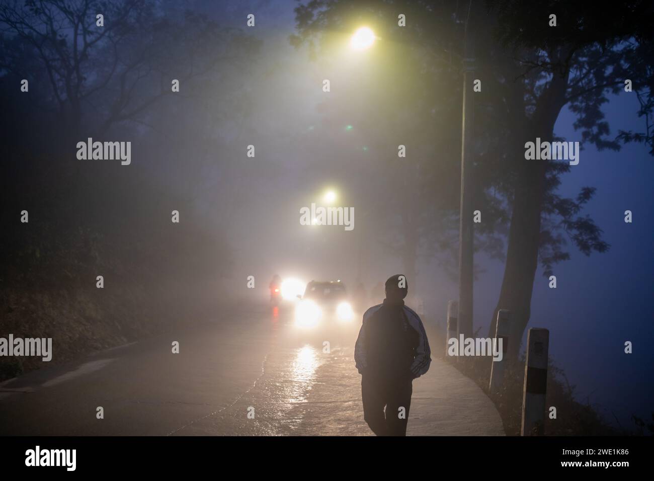 Freezing rain night hi-res stock photography and images - Alamy