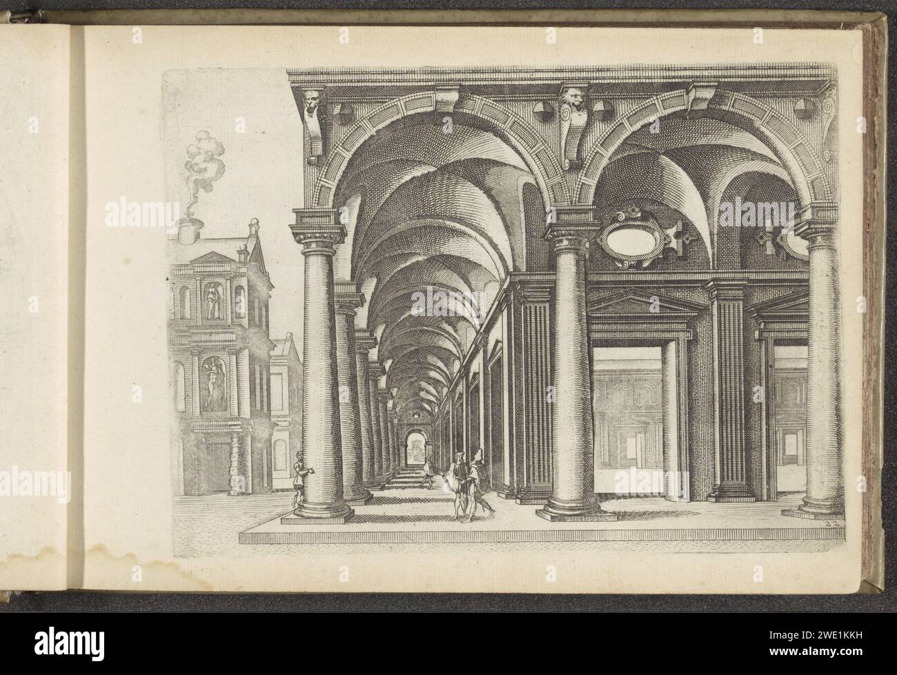 Artistic representations of tuscan architecture hi-res stock ...