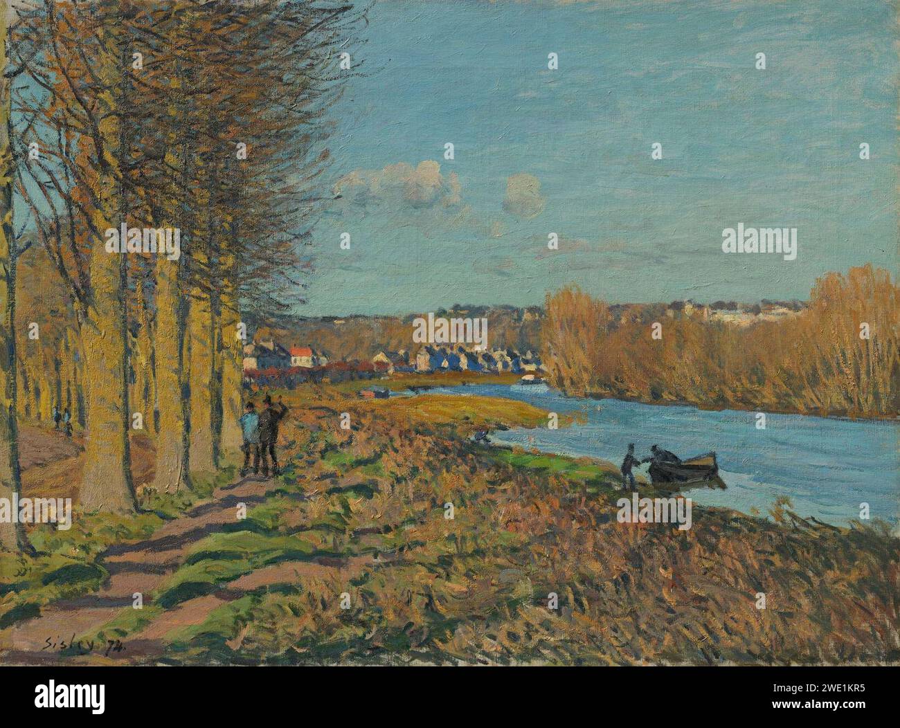 Alfred sisley winter hi-res stock photography and images - Alamy