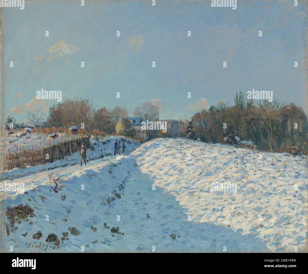 Alfred Sisley Snow Effect in Louveciennes 1874 Stock Photo - Alamy Alfred Sisley Snow Effect in Louveciennes 1874 Stock Photo - Alamy