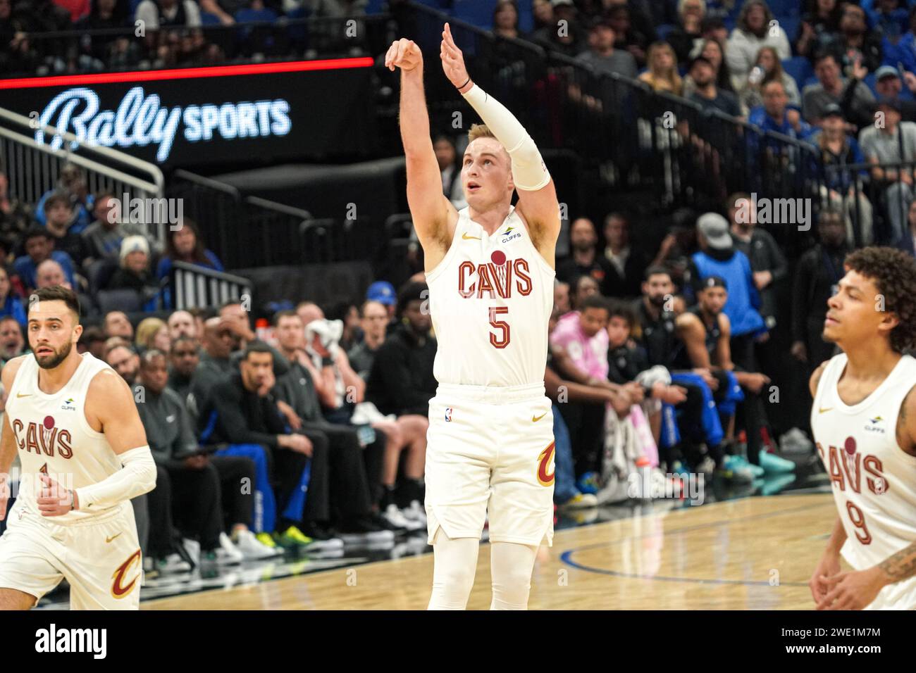 Orlando, Florida, USA, January 22, 2024, Cleveland Cavaliers guard Sam ...