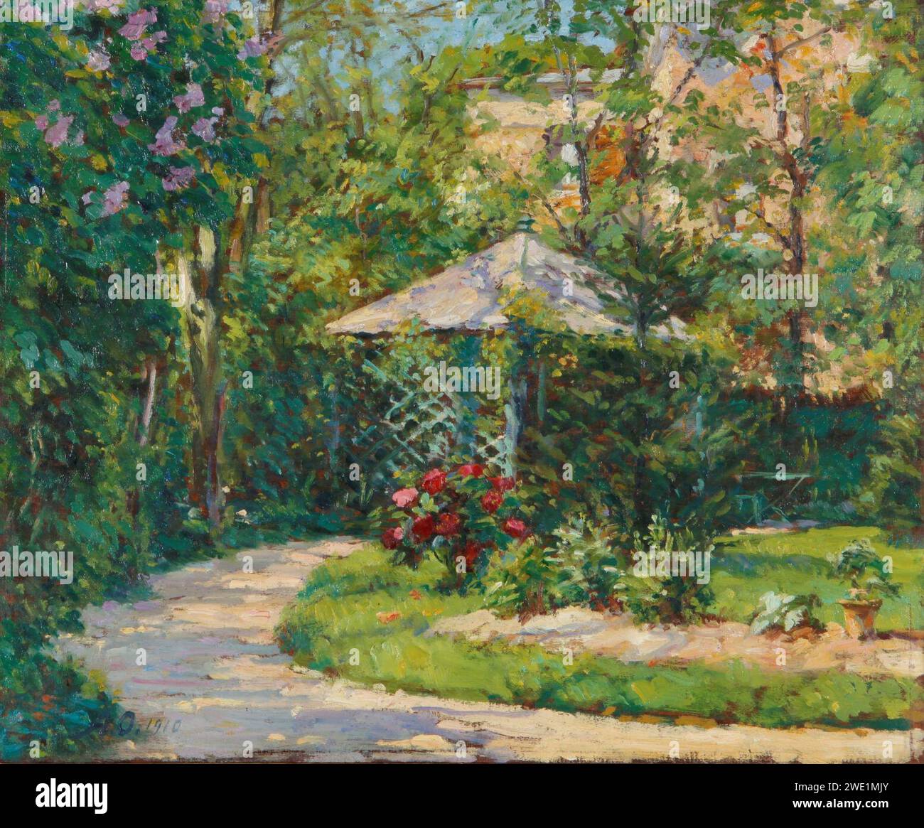 Alfred-nathaniel-Oppenheim-Alfred Nathaniel Oppenheim, Sommerlicher ...