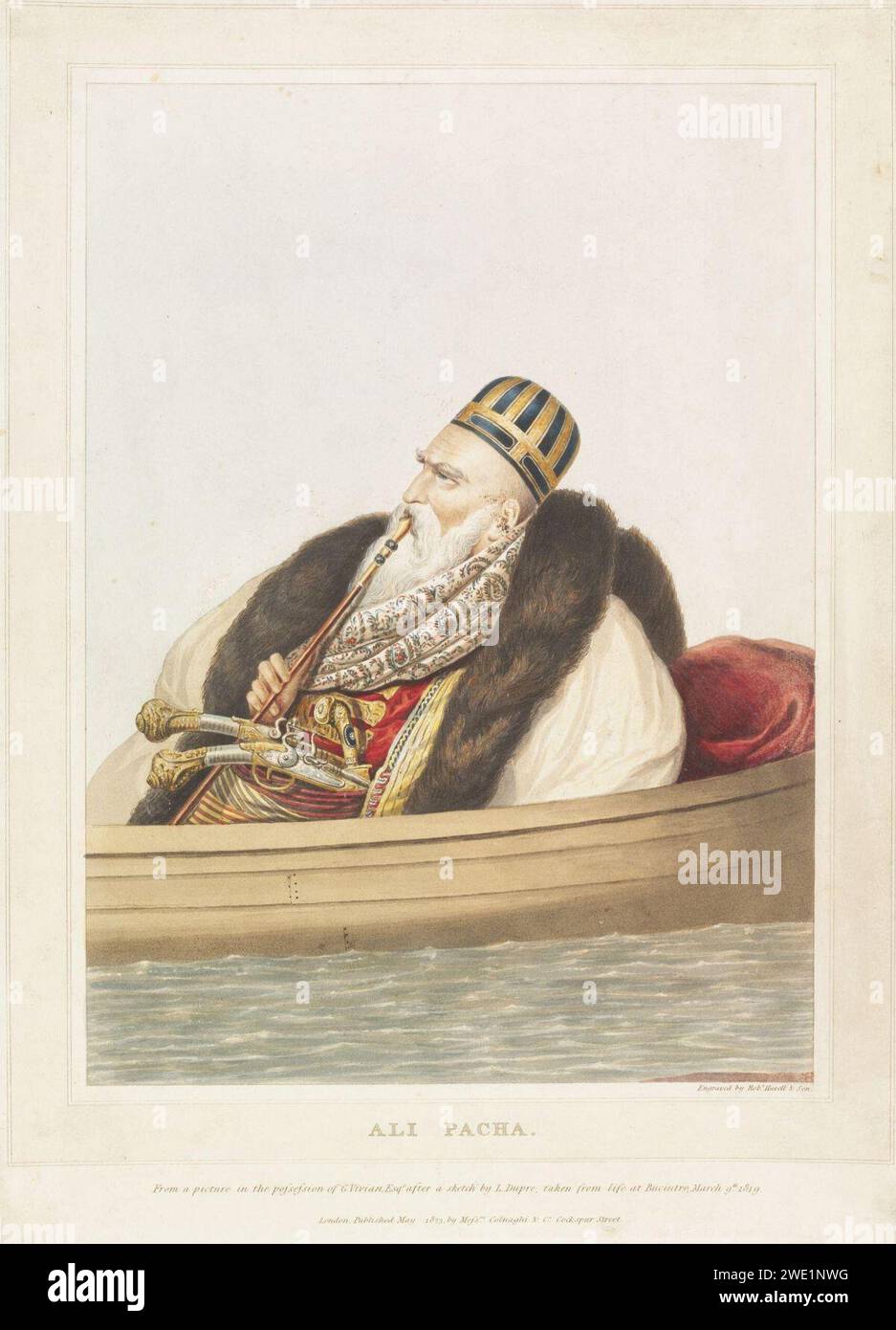 Ali Pacha by Louis Dupré (1819 Stock Photo - Alamy