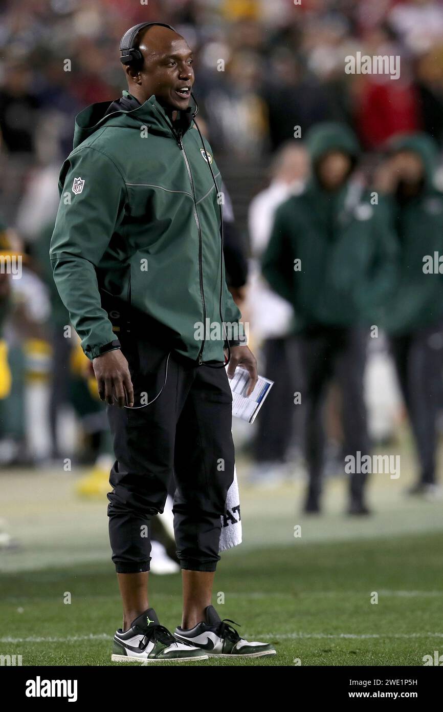 Green Bay Packers passing game defensive coordinator Greg Williams ...