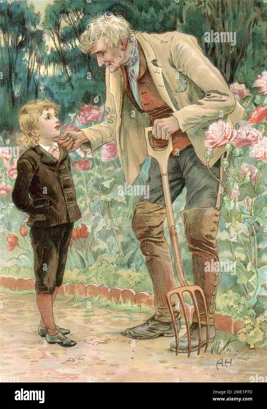 Alice Havers Illustration for Cape Town Dicky, or, Colonel Jack's boy ...