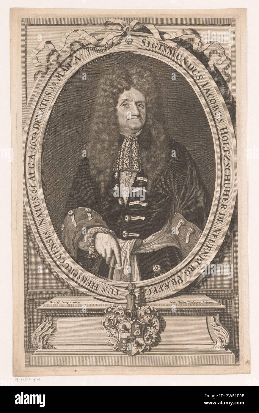 PortraT van Sigismund Jacob Holtzschuher, Andreas Matthäus Wolfgang ...