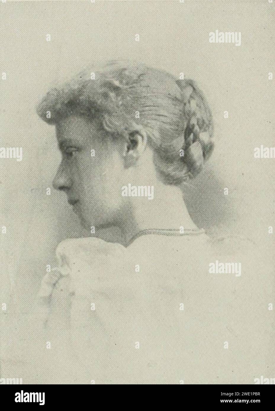 ALICE MAY BATES RICE A woman of the century (page 616 crop Stock Photo ...