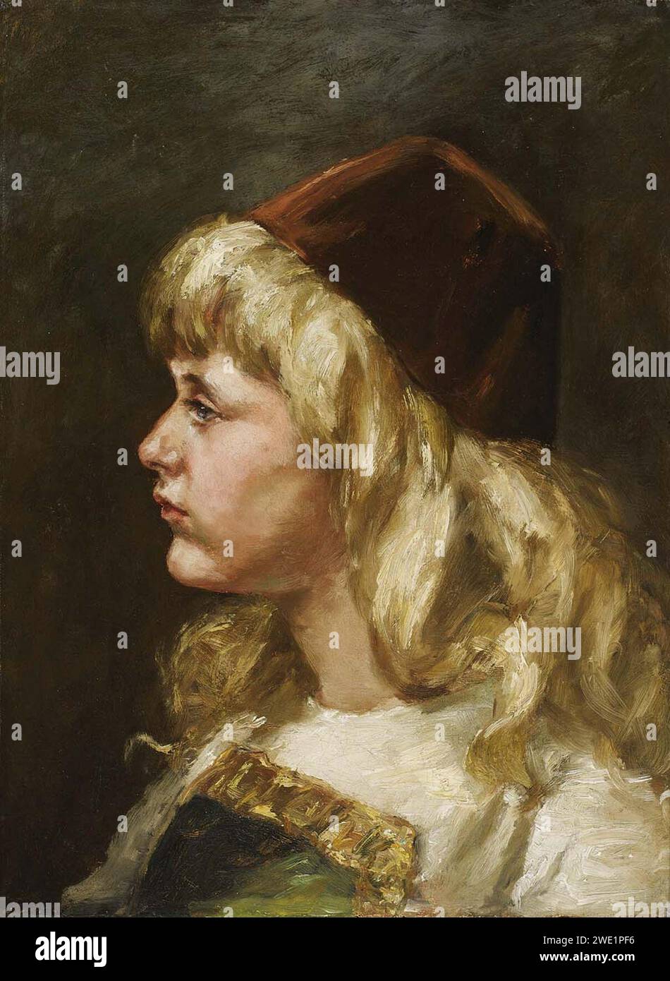 Alice Pike Barney - Natalie at Seven Stock Photo - Alamy