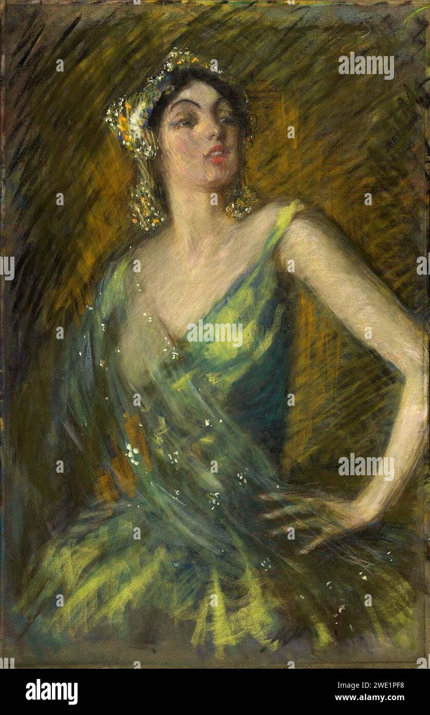 Alice Pike Barney - Ruth St. Denis Stock Photo - Alamy