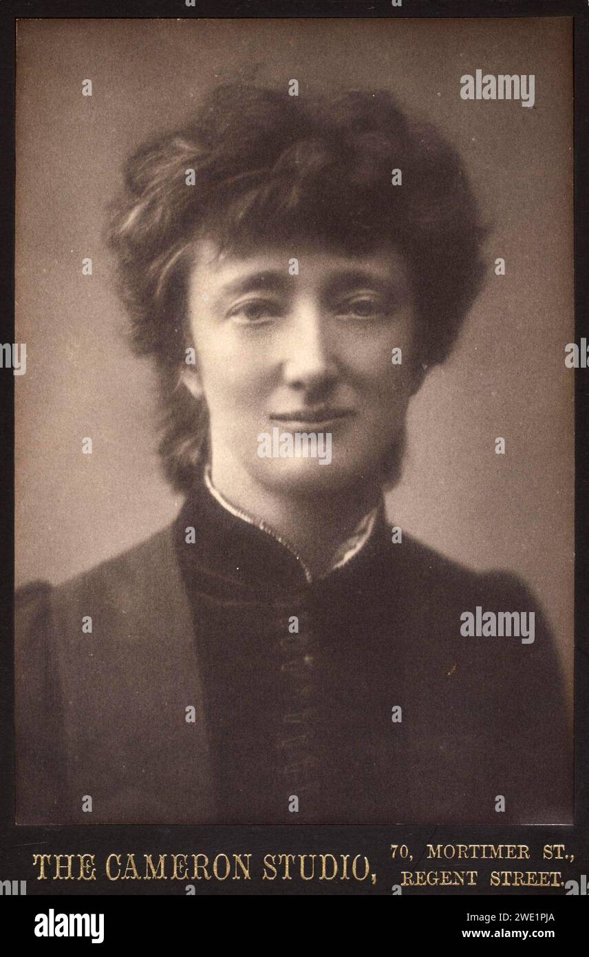 Alice Stopford Green, circa 1880s Stock Photo - Alamy