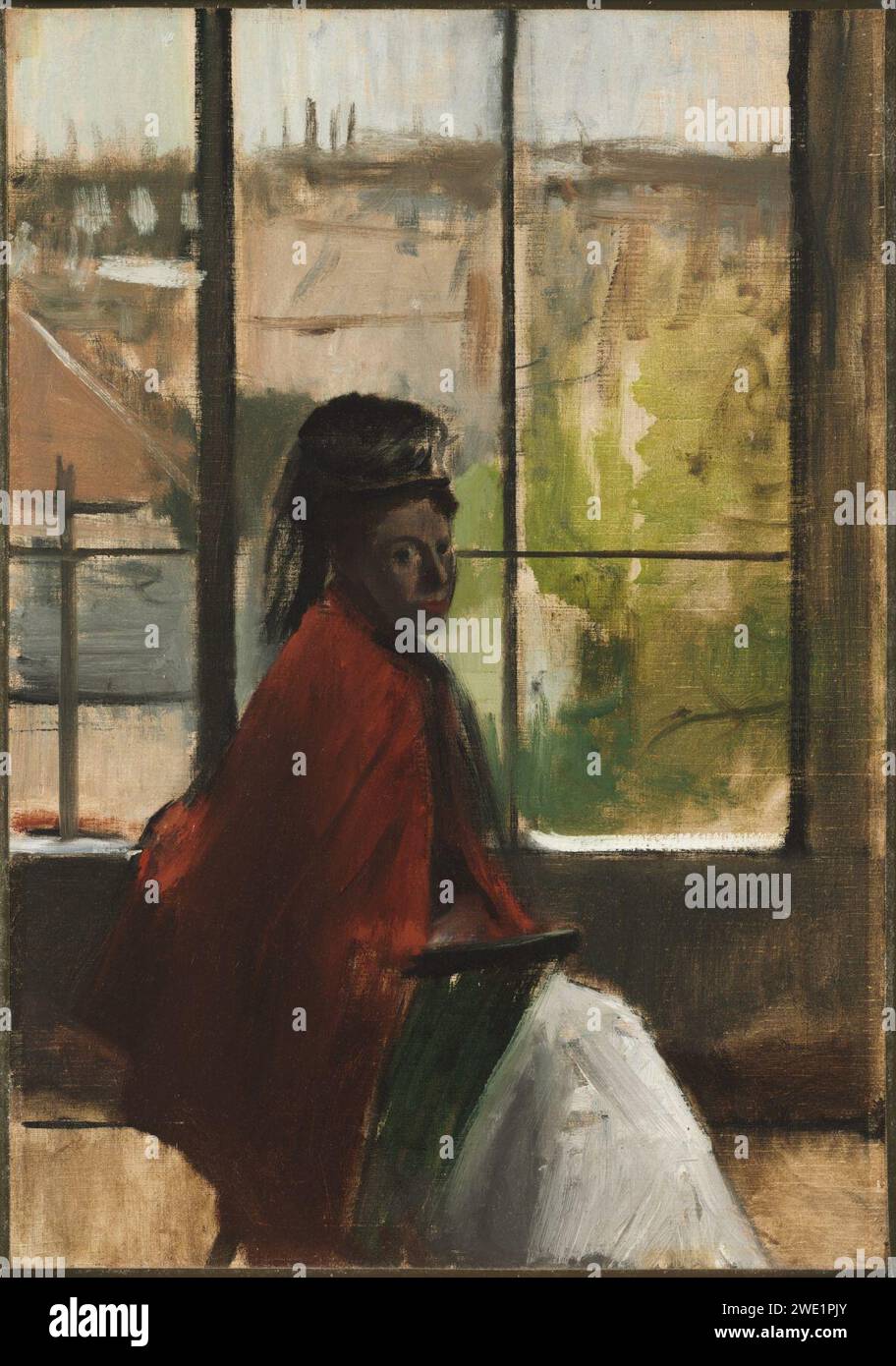 Alice Villette by Edgar Degas 1872 Stock Photo - Alamy