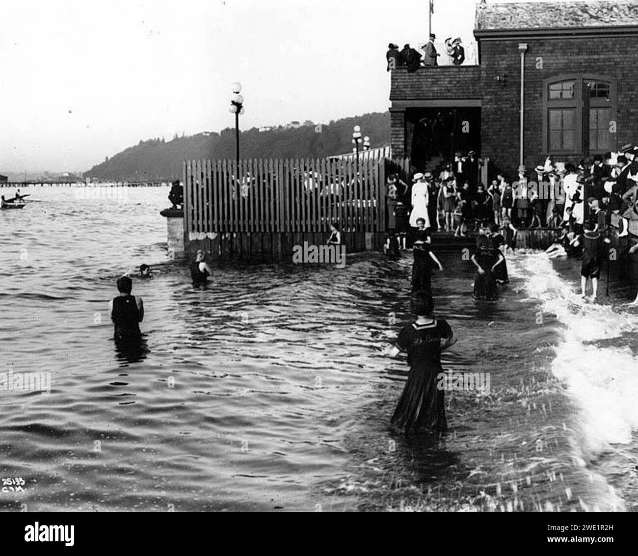 Seattle alki beach Black and White Stock Photos & Images - Alamy