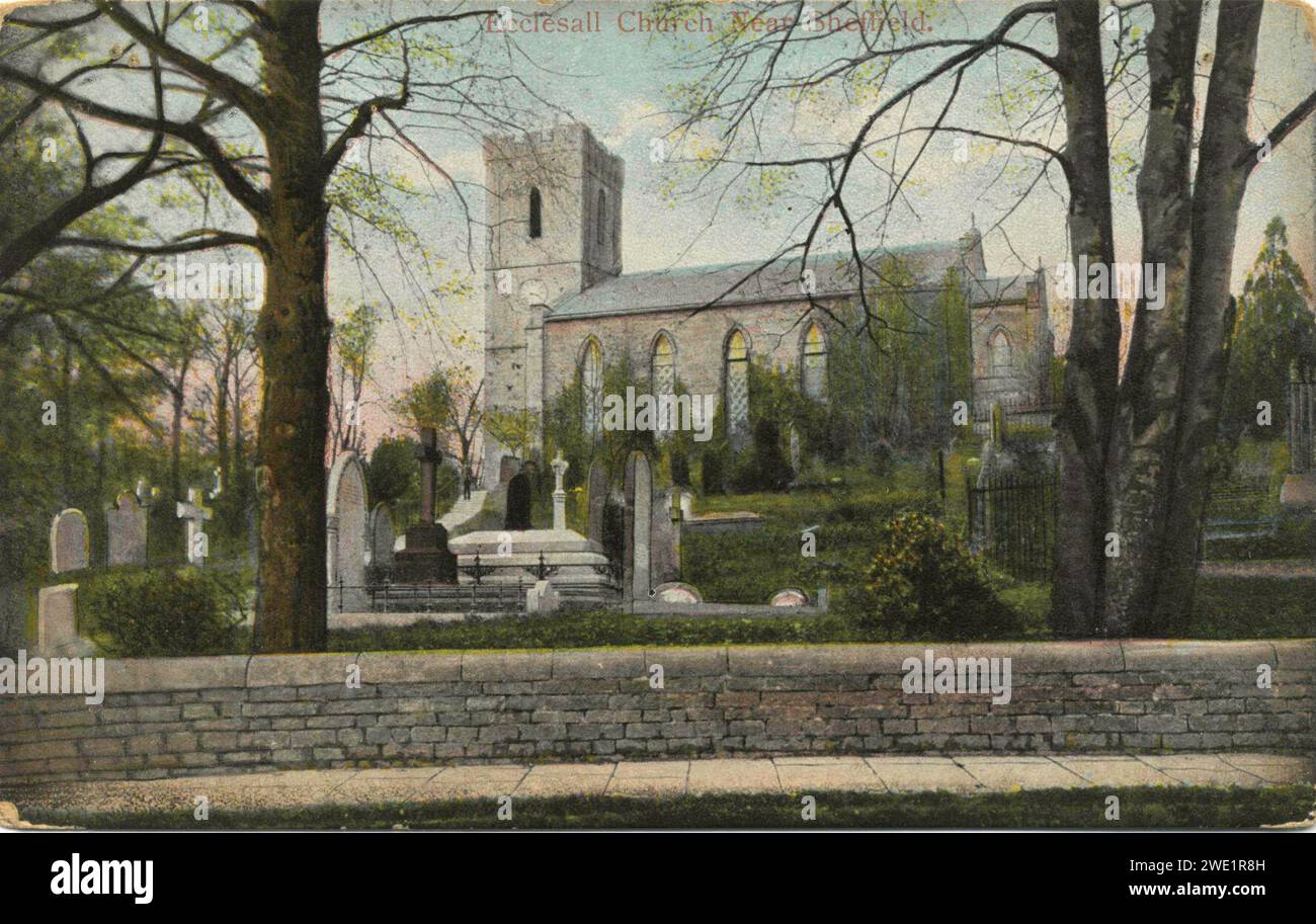 All Saints Church, Ecclesall, Sheffield 001 Stock Photo - Alamy