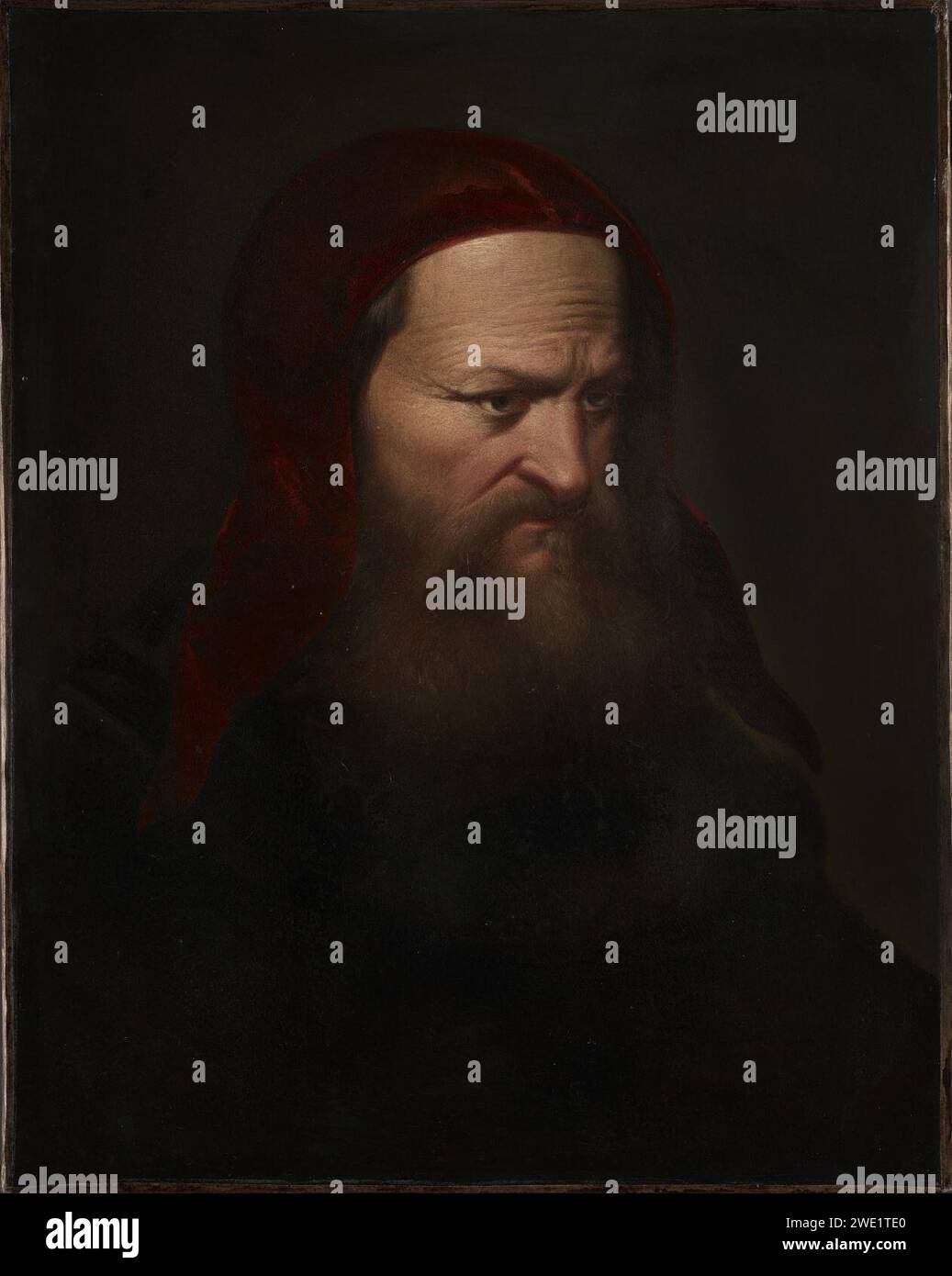 Alleged Benvenuto Cellini Self Portrait Stock Photo - Alamy