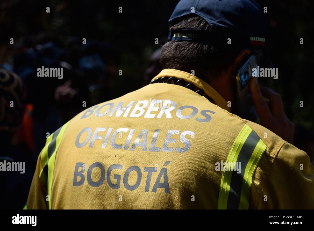 Bogota, Colombia. 22nd Jan, 2024. Colombia's civil defense ...