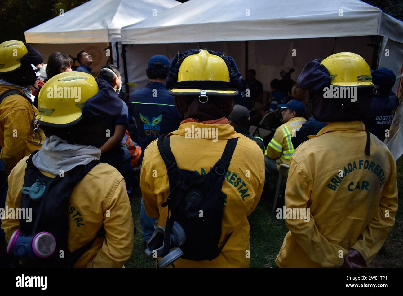Bogota, Colombia. 22nd Jan, 2024. Colombia's civil defense ...
