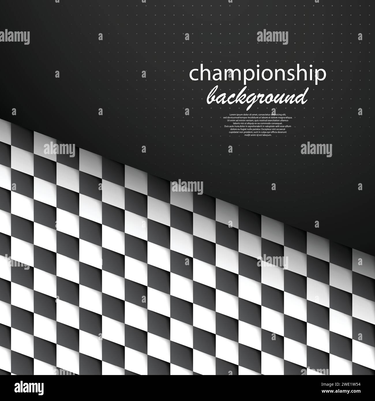 Black checkered wallpaper Stock Vector Image & Art - Alamy