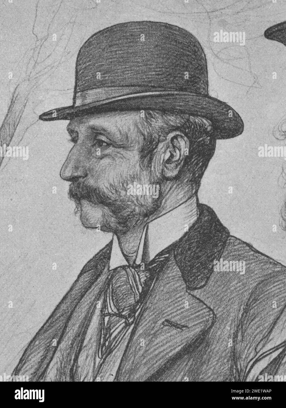 Allers, Christian Wilhelm - Rathausbaumeister Detail Martin Haller ...