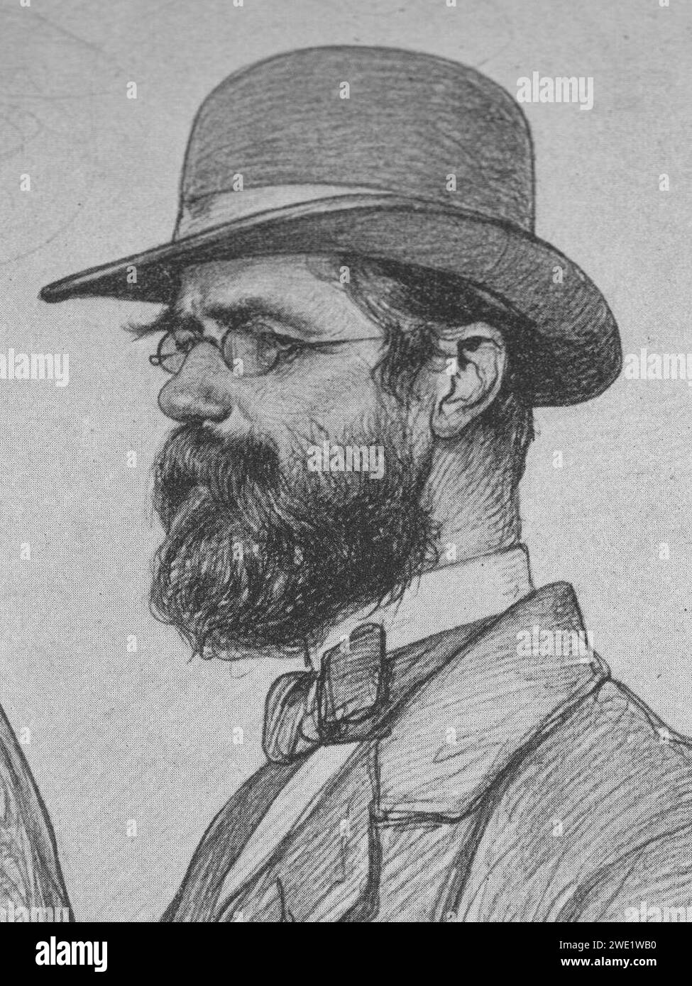 Allers, Christian Wilhelm - Rathausbaumeister Detail Wilhelm Emil ...