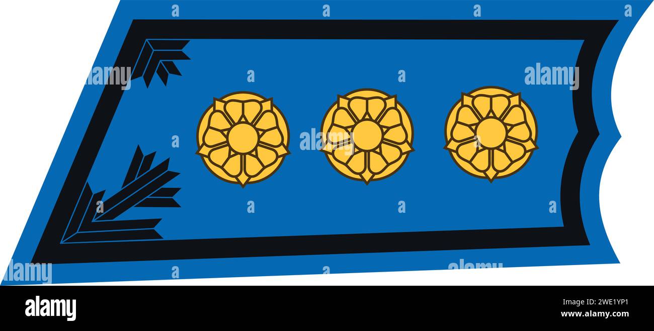 Shoulder pad military officer insignia of the Finland Air Force ...