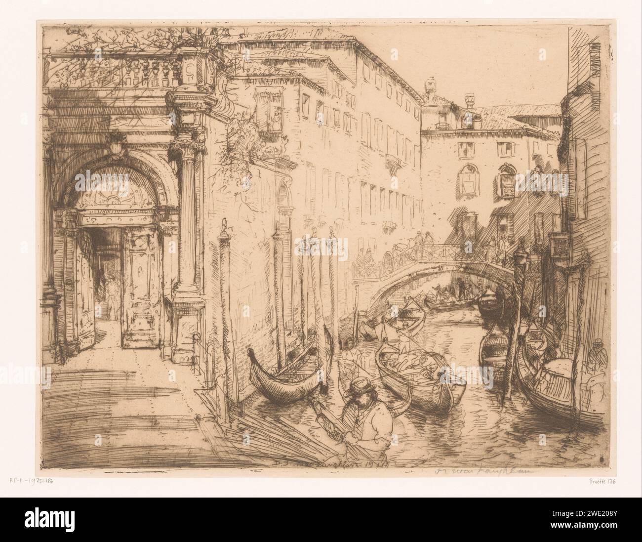 Face in Venice 1911 (The White Palace), Donald Shaw Maclaughlan, 1911 ...