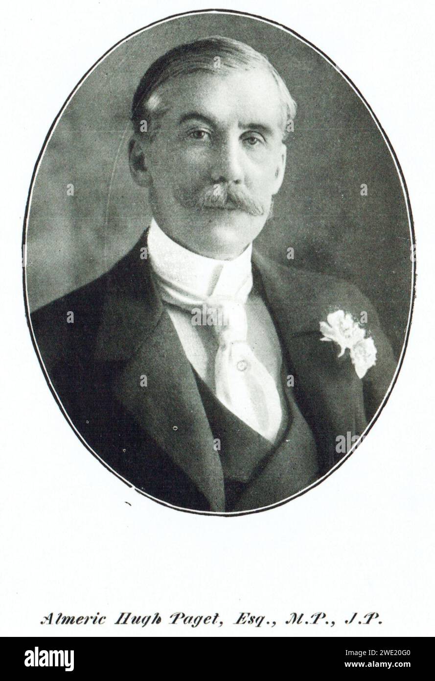 Almeric Hugh Paget (1861-1949) photographed c.1911 or earlier Stock ...