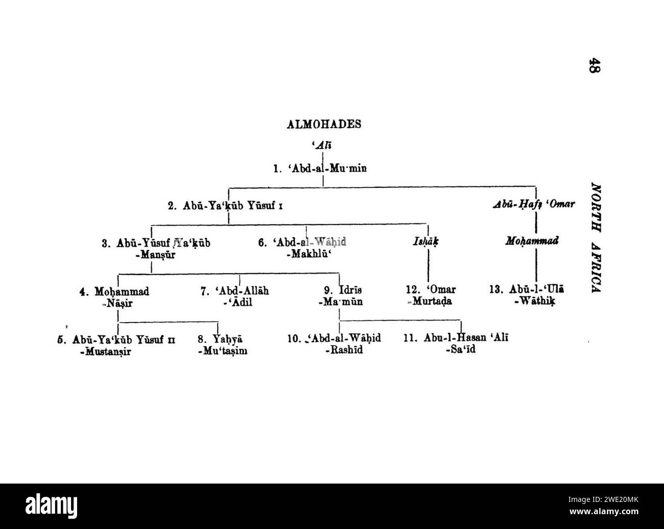 ALMOHADES 14218-The Mohammadan Dynasties Chronological And Genealogical ...