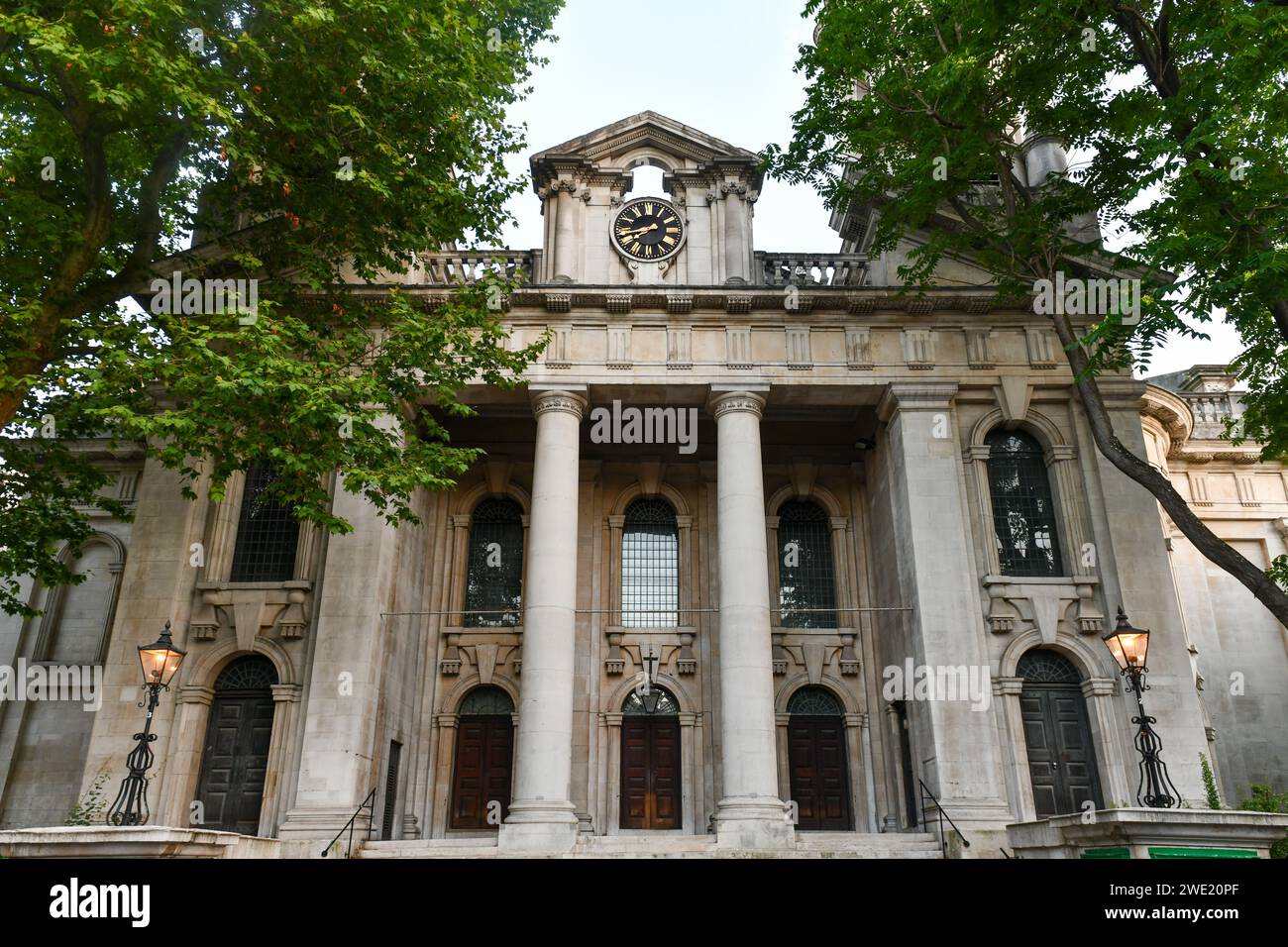 St John's, Smith Square (designed by Thomas Archer, 1728) is a former ...