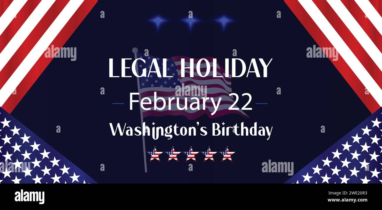 Holiday february 22 washington hi-res stock photography and images - Alamy