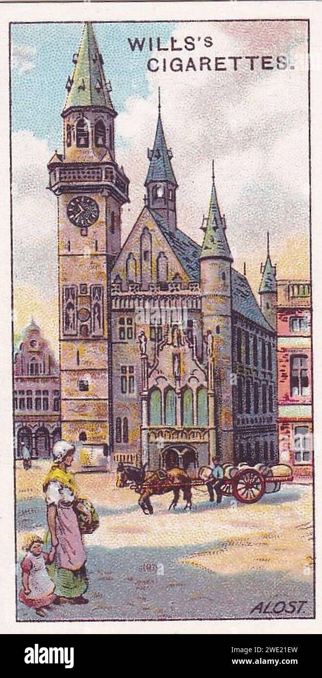 Alost, Belgium Town Hall Stock Photo - Alamy