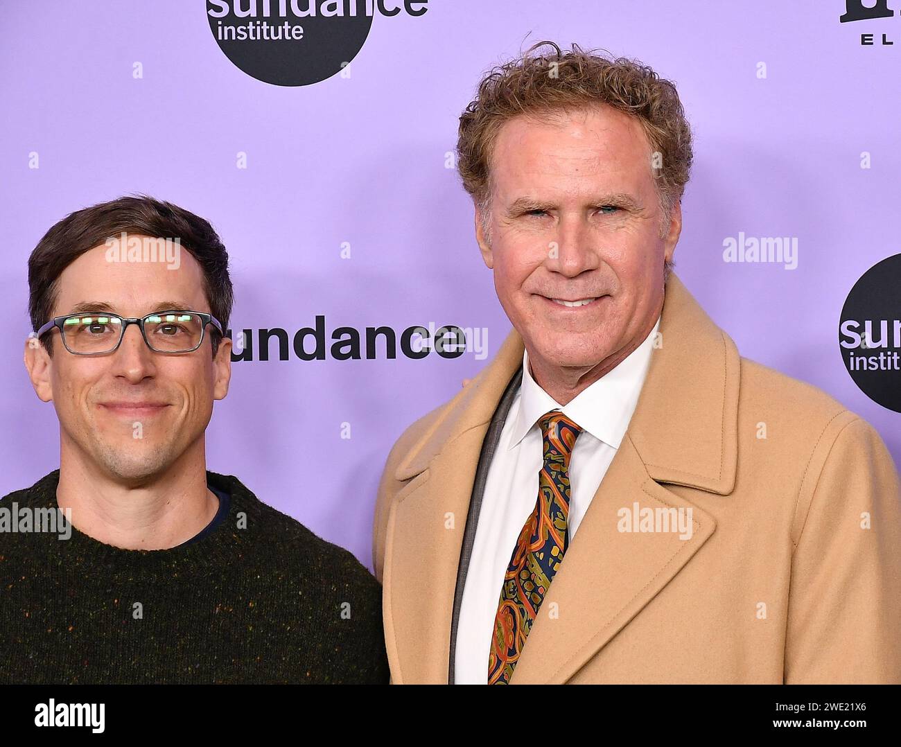 Park City, USA. 22nd Jan, 2024. Josh Greenbaum and Will Ferrell attend ...