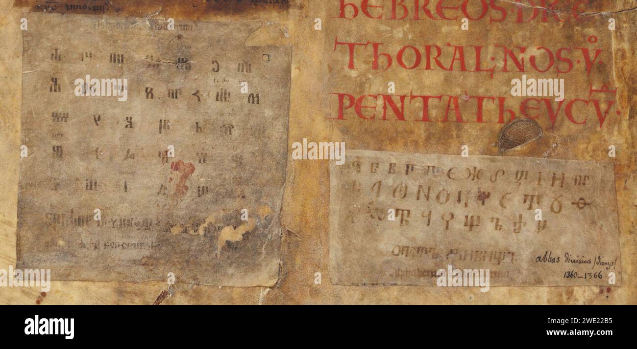 Codex gigas hi-res stock photography and images - Alamy