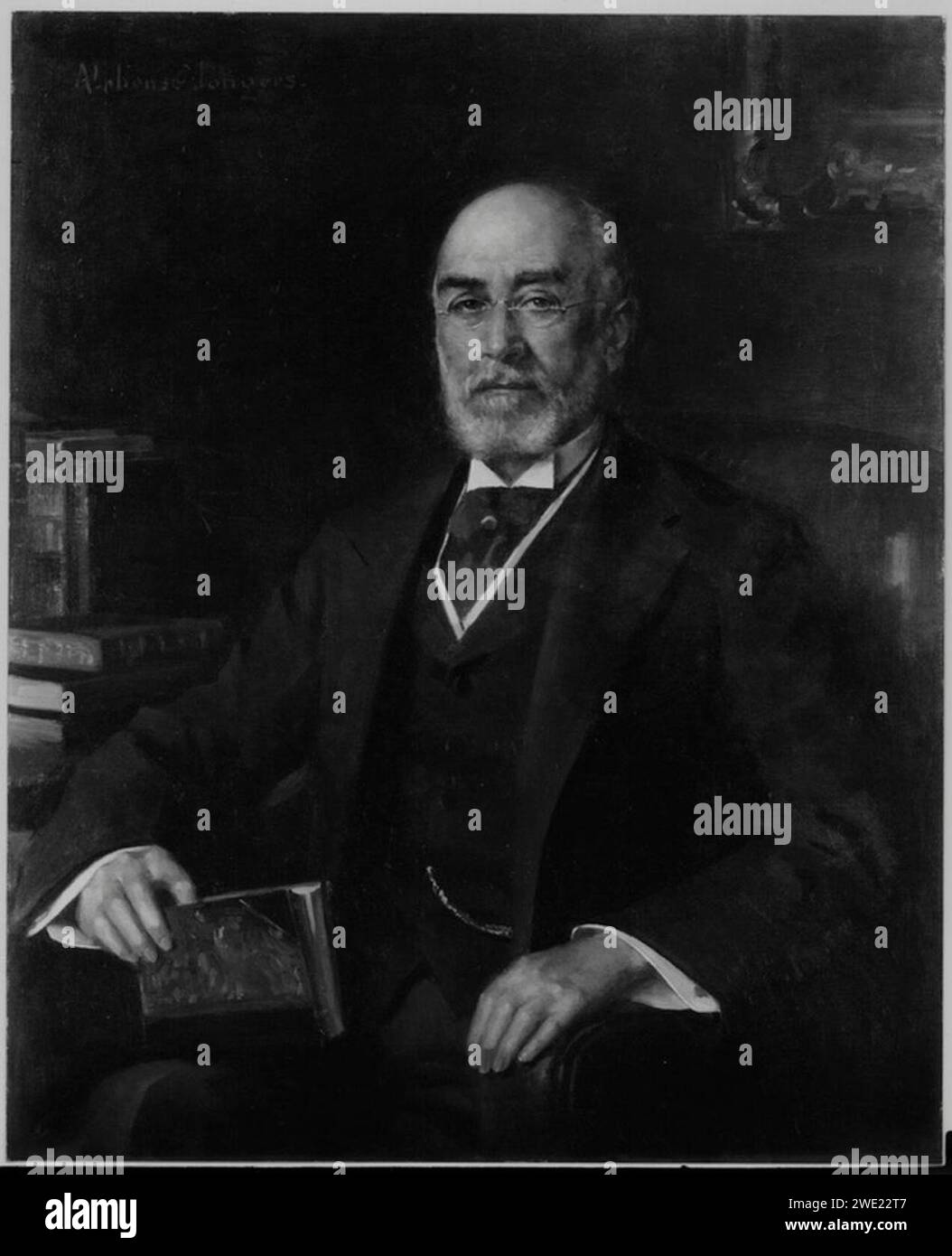 Alphonse Jongers - Isidor Straus (1845-1912 Stock Photo - Alamy